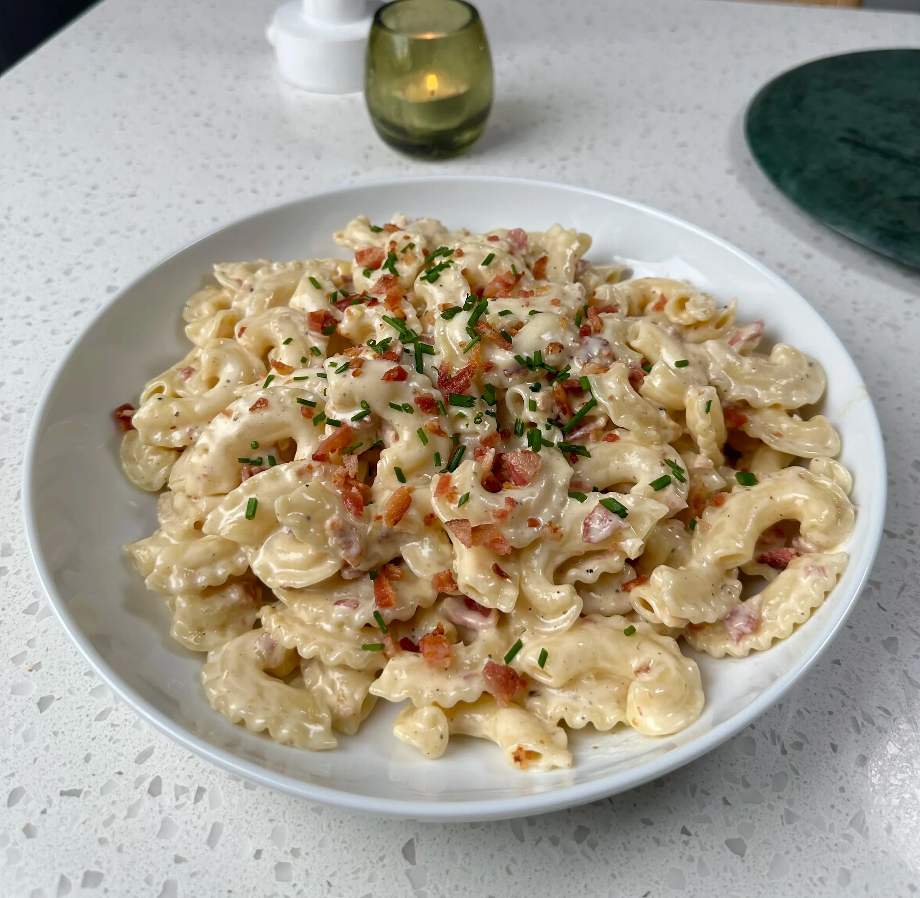 Bacon & Gouda Pasta