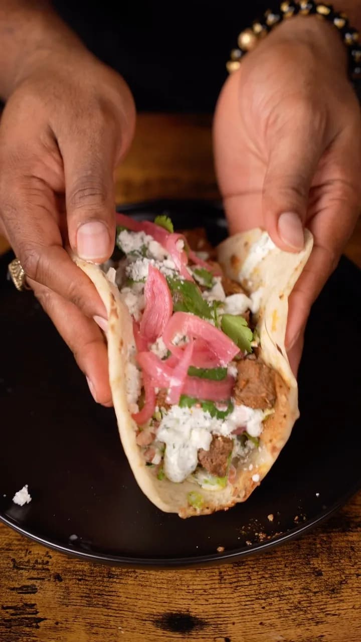 Chopped Gyro Sandwich