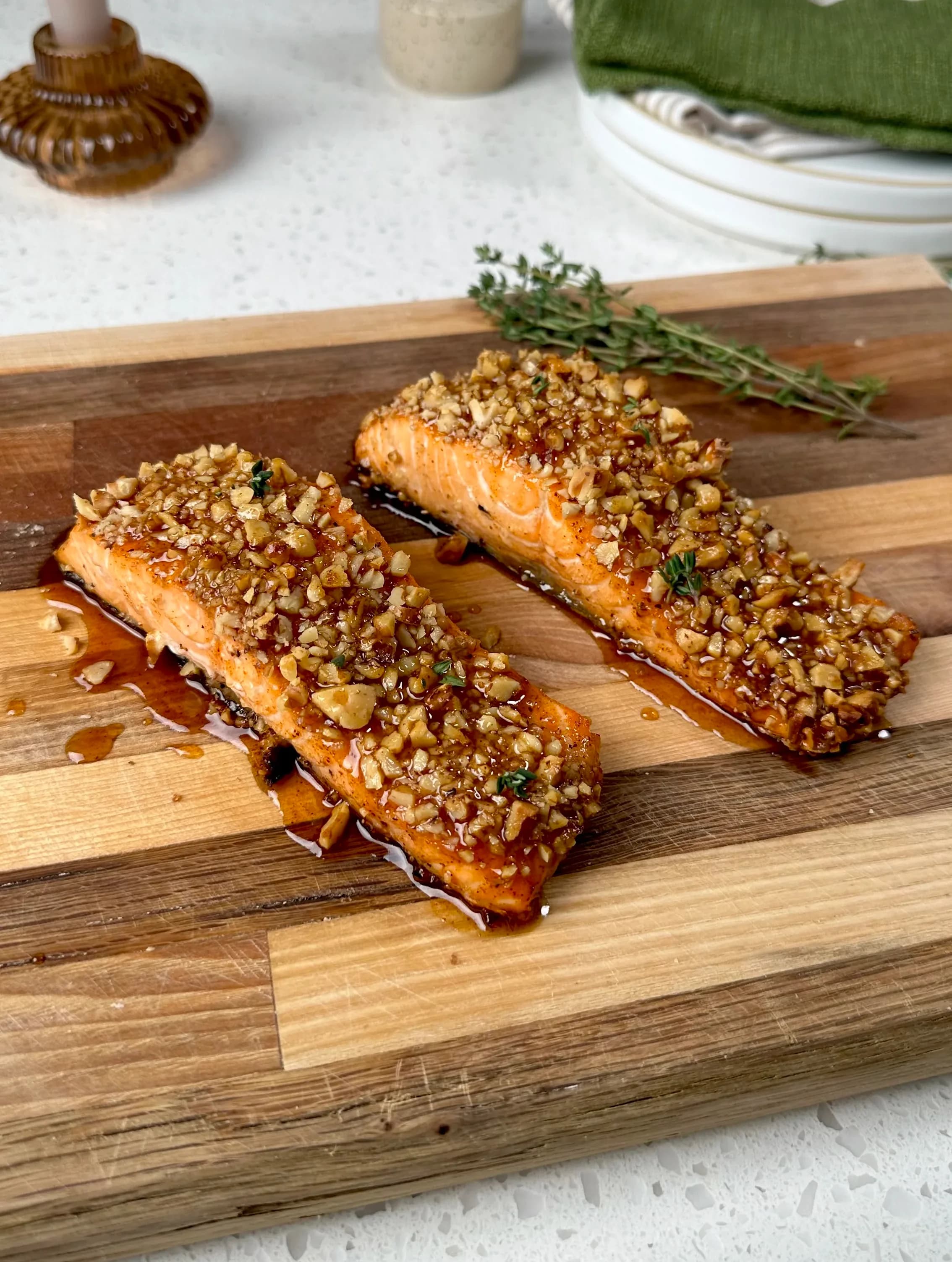 Maple Walnut Salmon