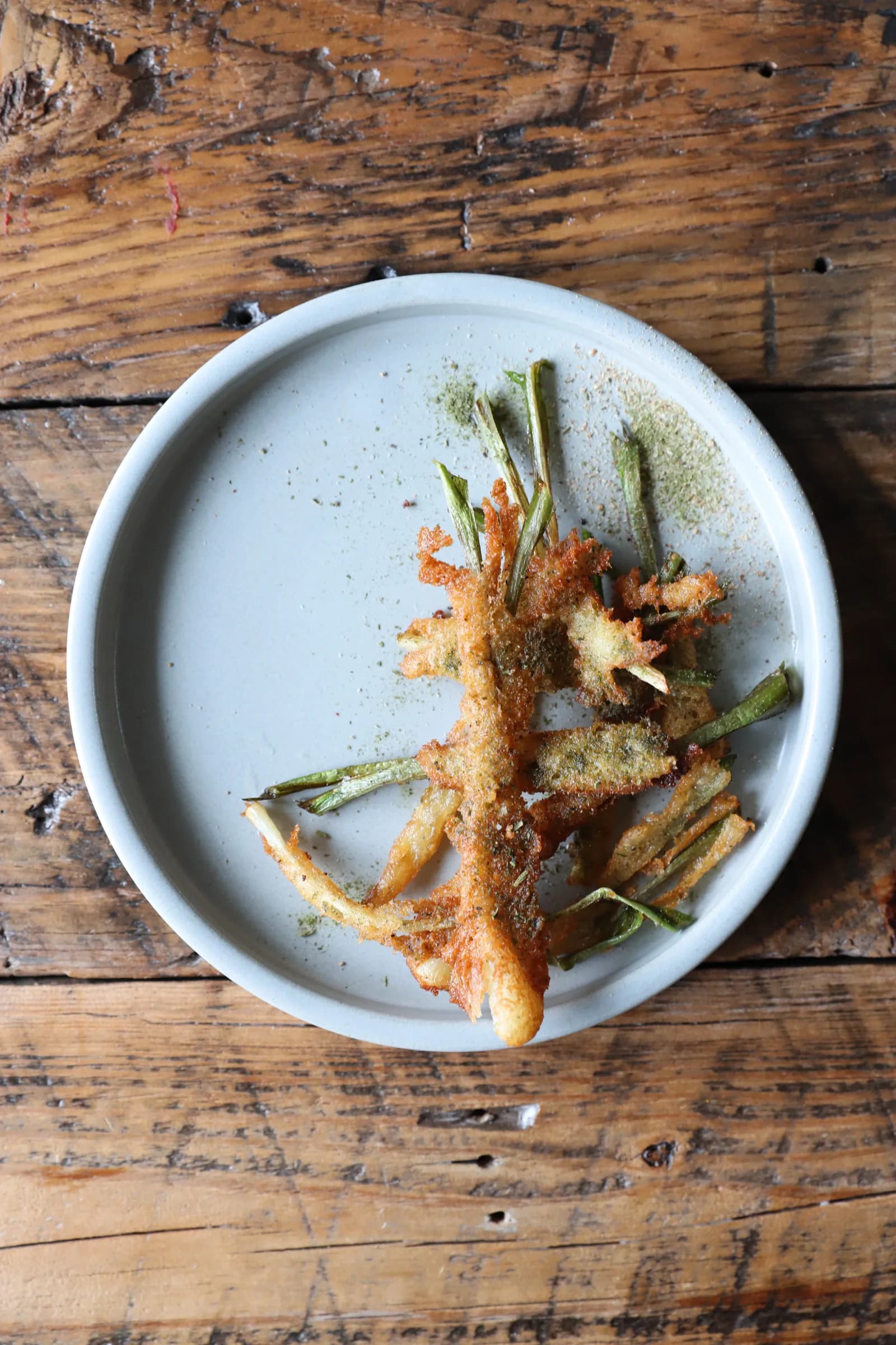 Buttermilk Fried Ramps by theartofeating
