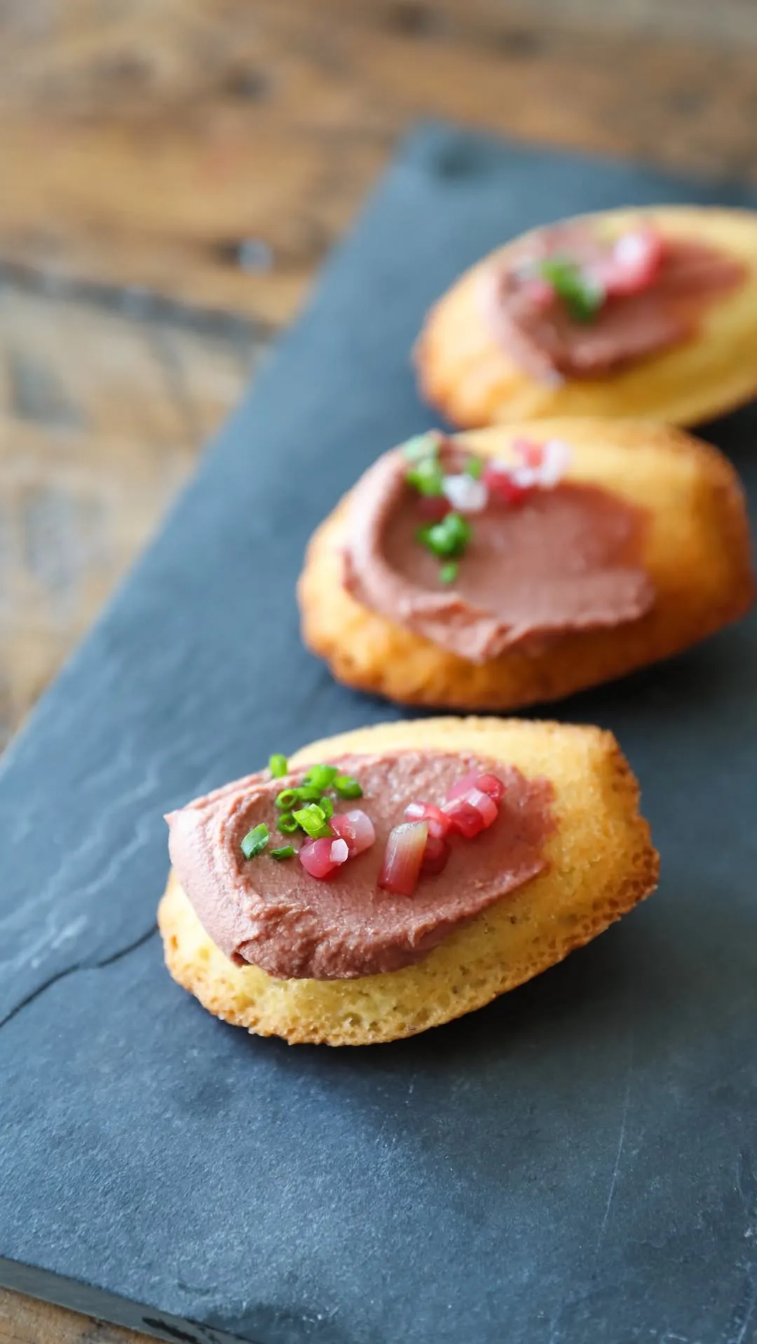 Duck Fat Chicken Liver Madeleines by theartofeating