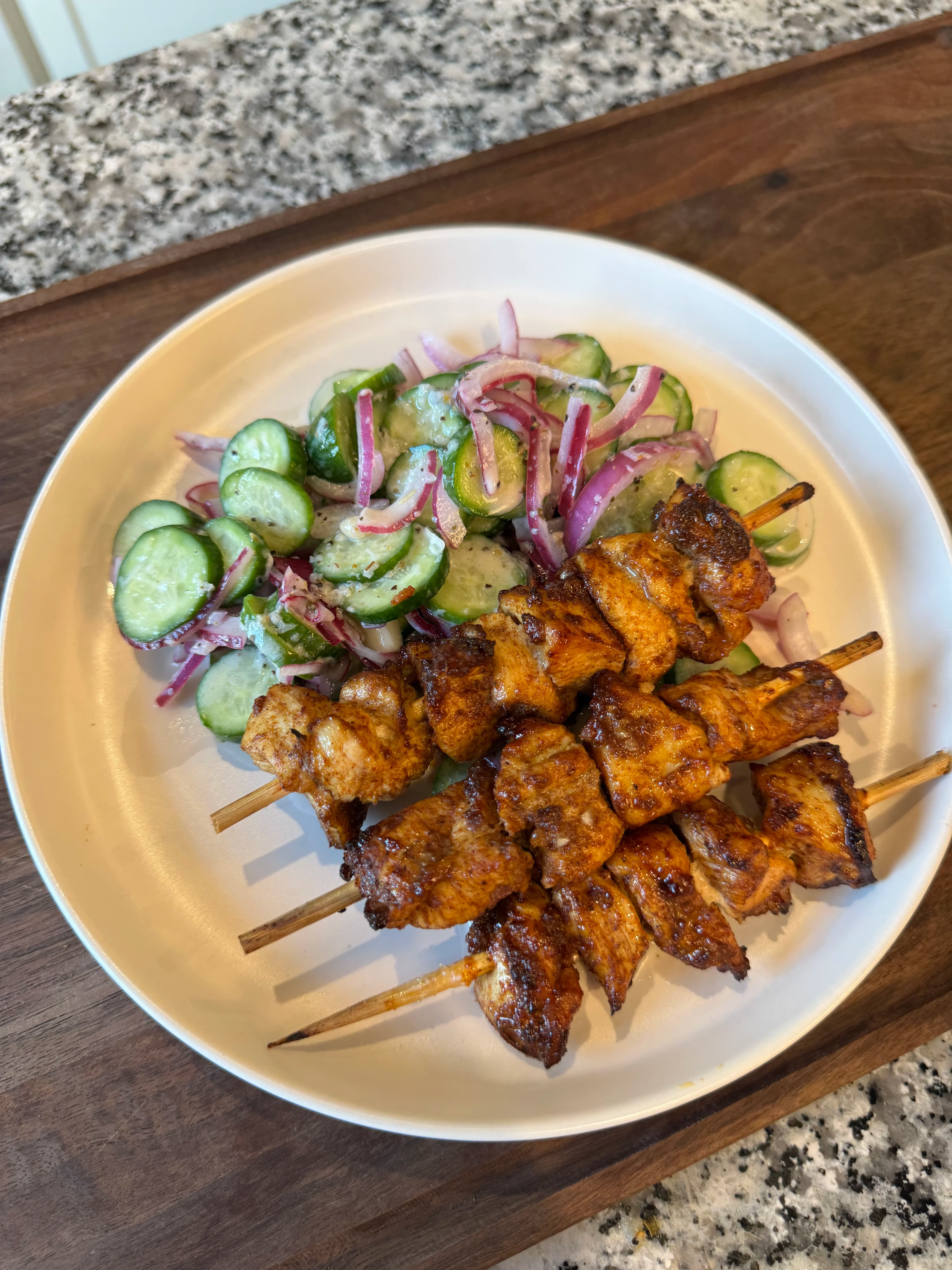 Summer Skewers & Cucumber Crunch