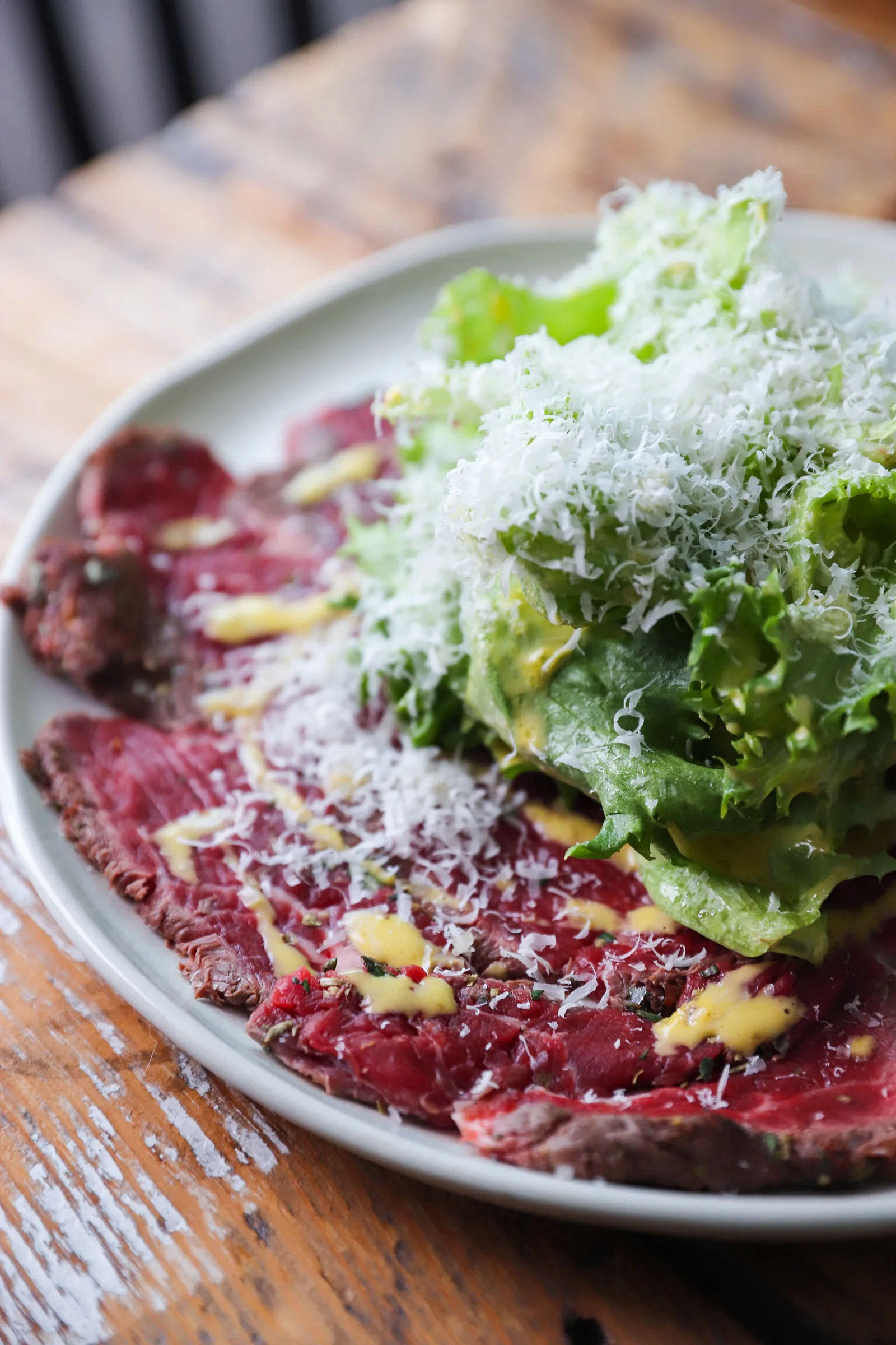 Beef Carpaccio Caesar Salad | Provecho