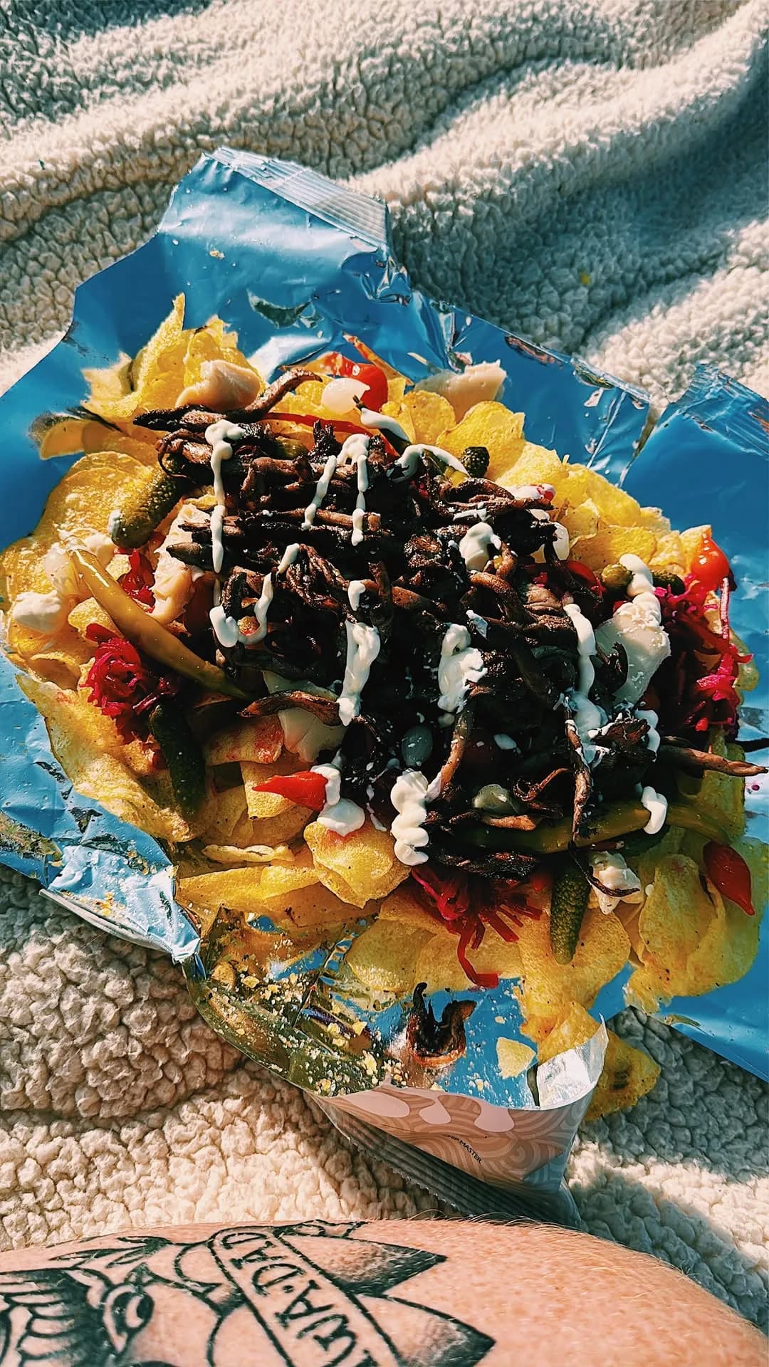 Loaded Mushroom Shawarma Crisps