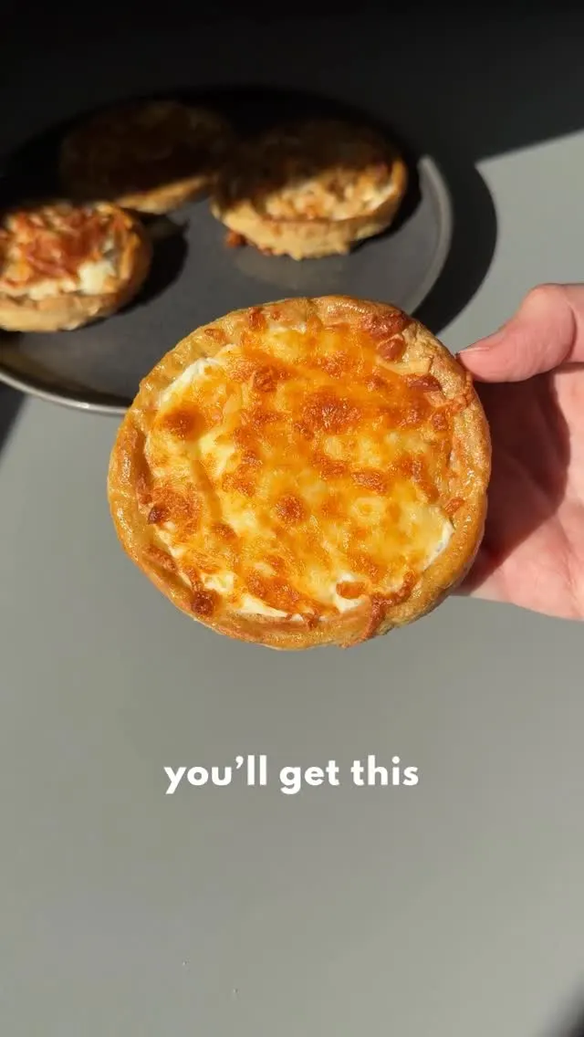 MINI POTATO TARTS 🥔🤤